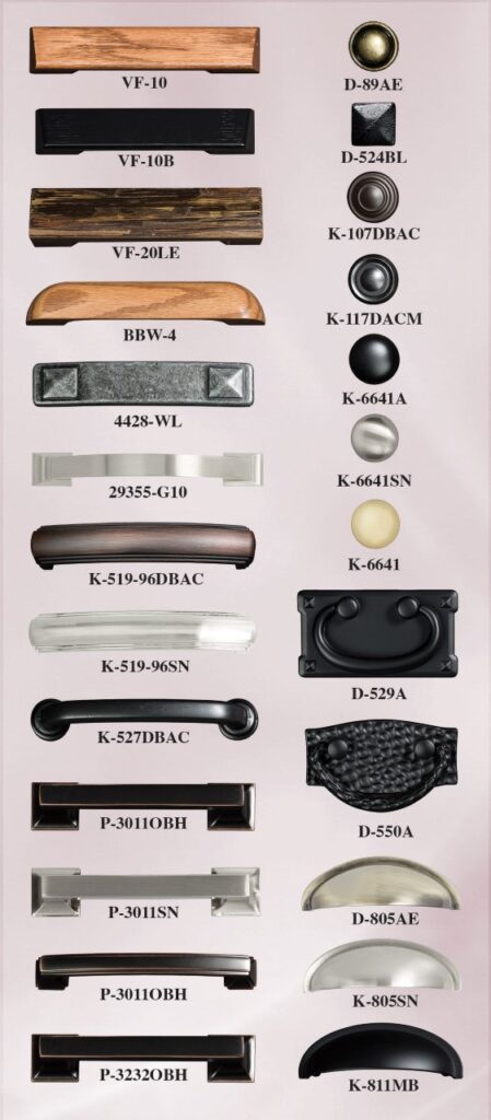 Premium Quality Customized Furniture - Drawer Pulls